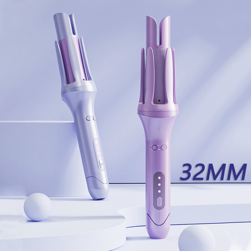 Jual Catokan Rambut Ceramics 32MM Catokan Curly Otomatis Curly Rambut Curling Iron Ion negatif ...