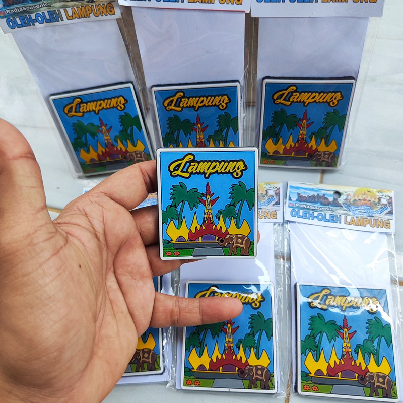 Jual MAGNET KULKAS CUSTOM Oleh oleh khas daerah | Shopee Indonesia