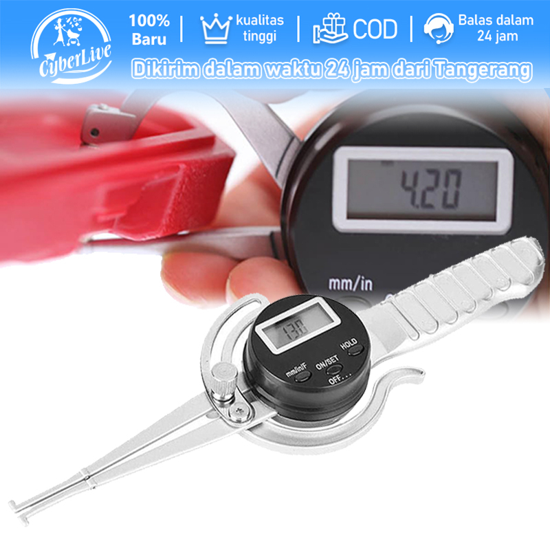 Jual Electronic Digital Inside Caliper 12.7-165mm Diameter Measuring ...