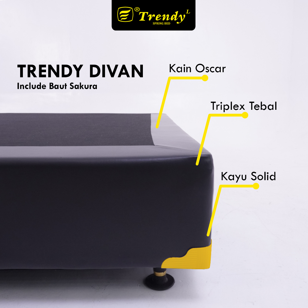 Jual Trendy Divan Premium - Ranjang Kayu / Box Kasur / Tempat Tidur ...