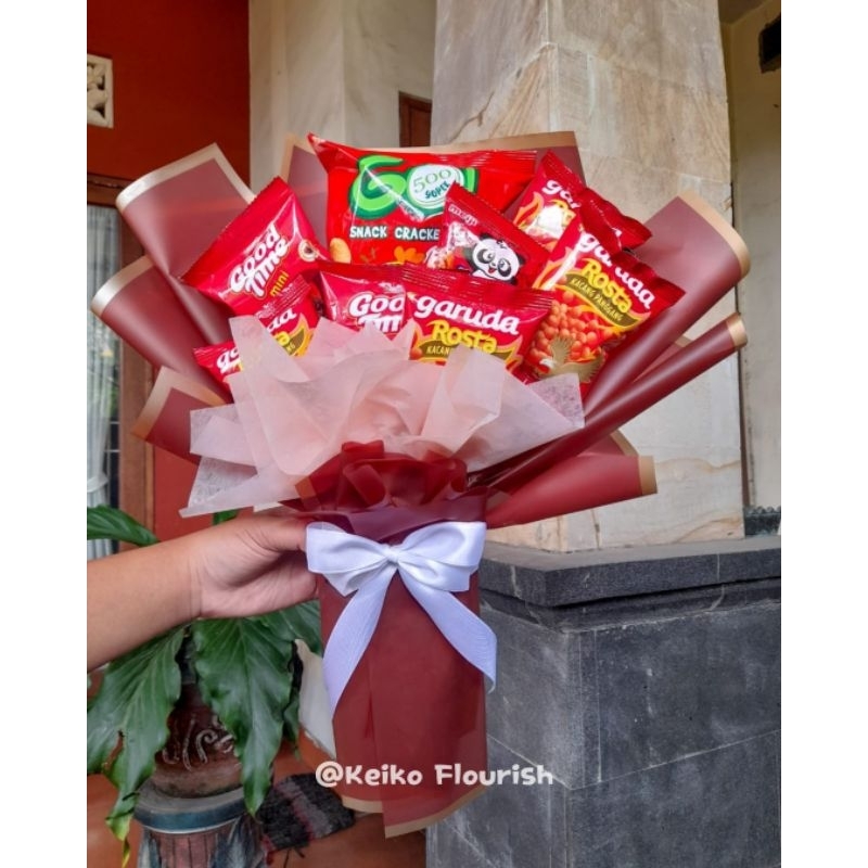 Jual Buket Snack / buket jajan / Hadiah kado wisuda ulang tahun ...