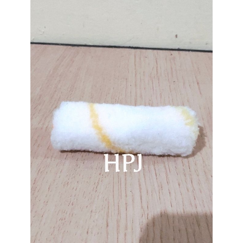 Jual Kuas Roll kecil kuas roll Kapal bulu Putih 4in , kuas kapal bulu ...