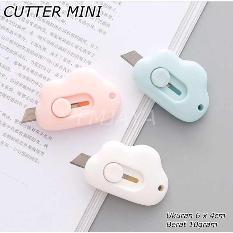 Jual CUTTER MINI || CUTTER MINI AWAN || PISAU MINI PORTABLE | Shopee ...