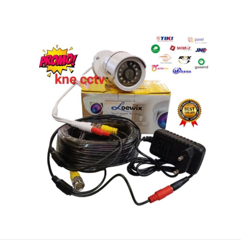 Jual CAMERA CCTV ANALOG 1000TVL LANGSUNG COLOK KE TV KOMPLIT TGL ...