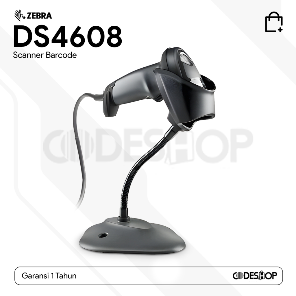 Jual Barcode Scanner 2D Handheld Zebra DS4608 Auto Scan Layar HP USB | Shopee Indonesia