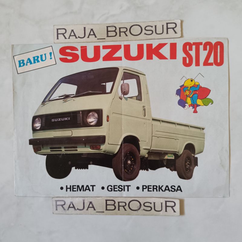 Jual Poster brosur katalog leaflet jadul lawas Suzuki Carry ST20 ST 20 Truntung 1977 | Shopee ...