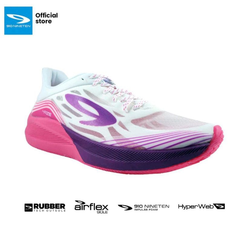 Jual 910 nineten Sepatu lari /Running original HAZE VISION 1.0 / PUTIH ...
