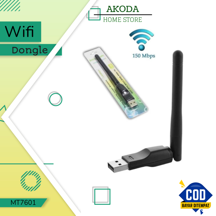 Jual USB Wifi Dongle MT7601 Adapter Wifi PC Laptop Set Top Box Matrix dan Luby | Shopee Indonesia