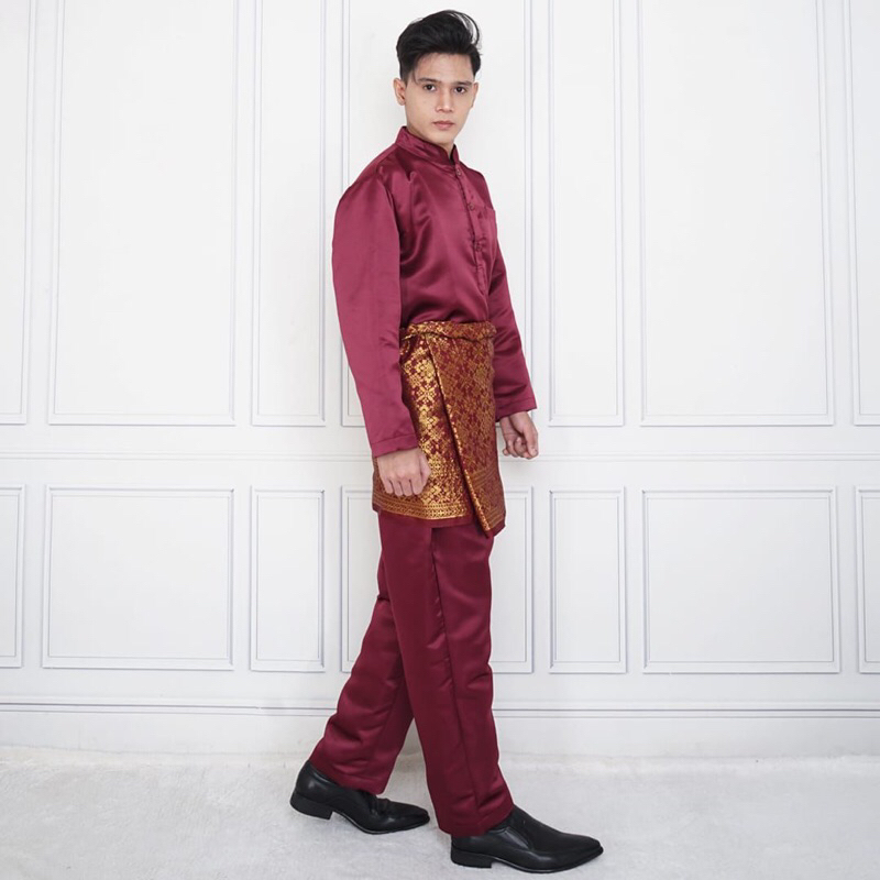Jual Setelan Bridal Pria / Setelan Melayu Malaysia / Set Pria Songket ...