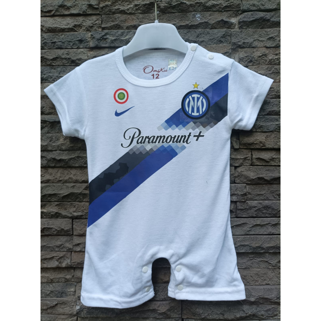 Jual [new] Romper Baju Bayi Bola Jumper Jumpsuit Inter Milan Jersey ...