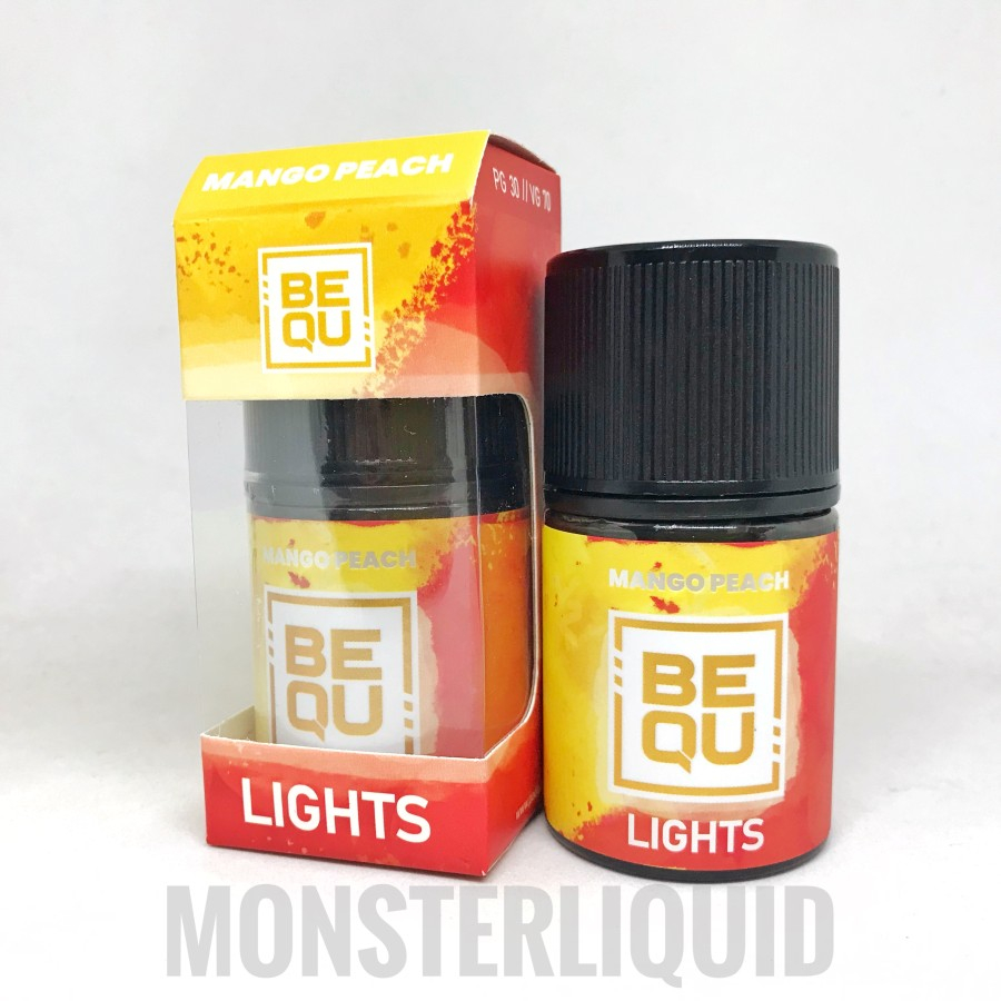 Jual BEQU LIGHTS V2 MANGO PEACH BY PODA FVS RAYS 3MG 60ML BEKU | Shopee ...