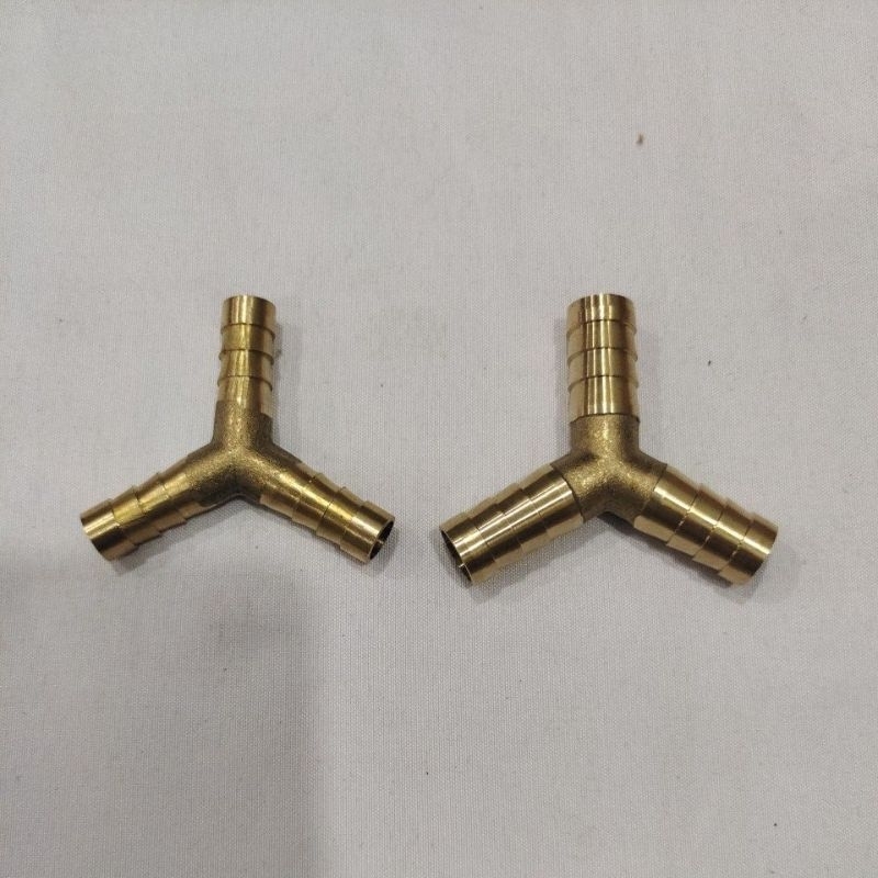 Jual Sambungan selang Y Kuningan / Nepel cabang Y kuningan | Shopee ...