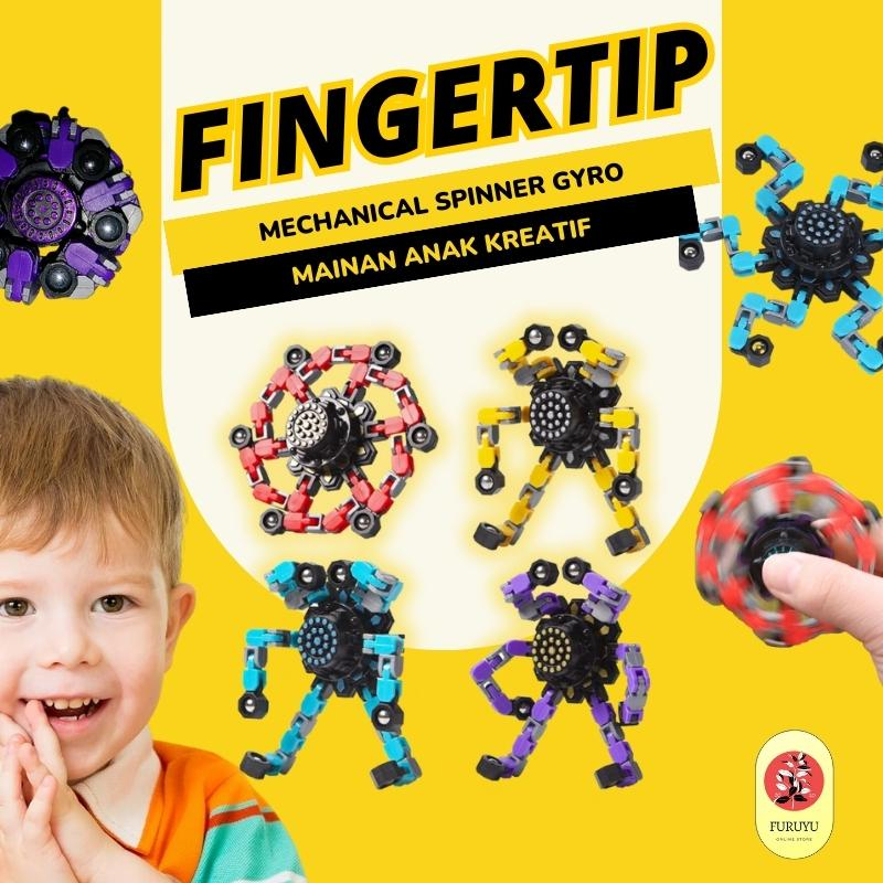 Jual Mainan Edukasi Anak Kreatif New Finger Fingertip Spinner Gyro ...