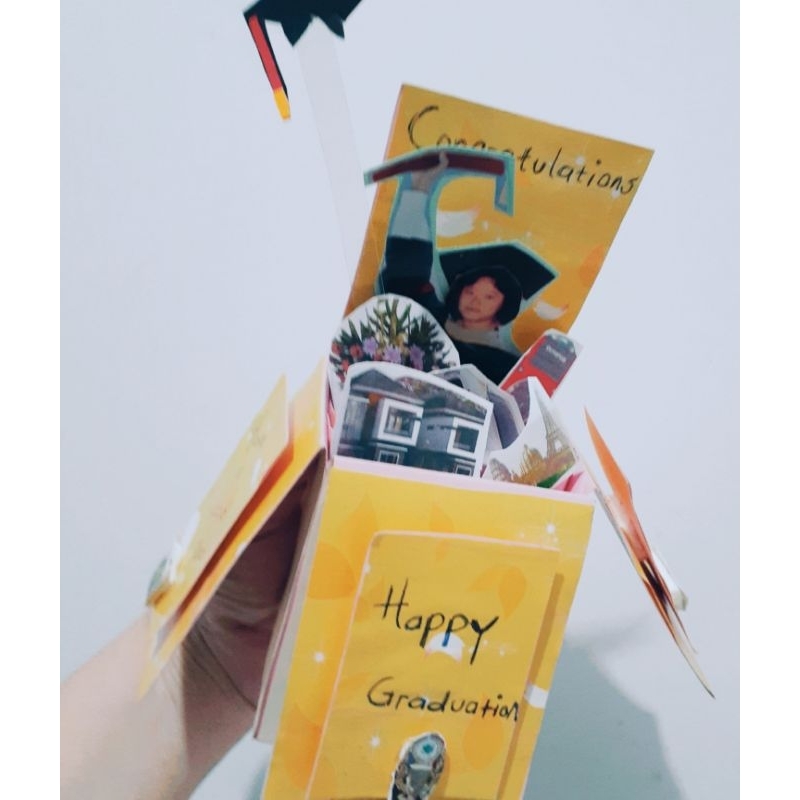 Jual Kado Wisuda Graduation Gift Box Aesthetic Kartu Ucapan Selamat ...