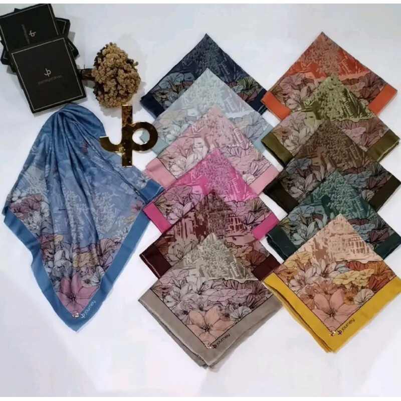 Jual Rania Dan Raya series EXCLUSIVE Journey Scarves | Shopee Indonesia