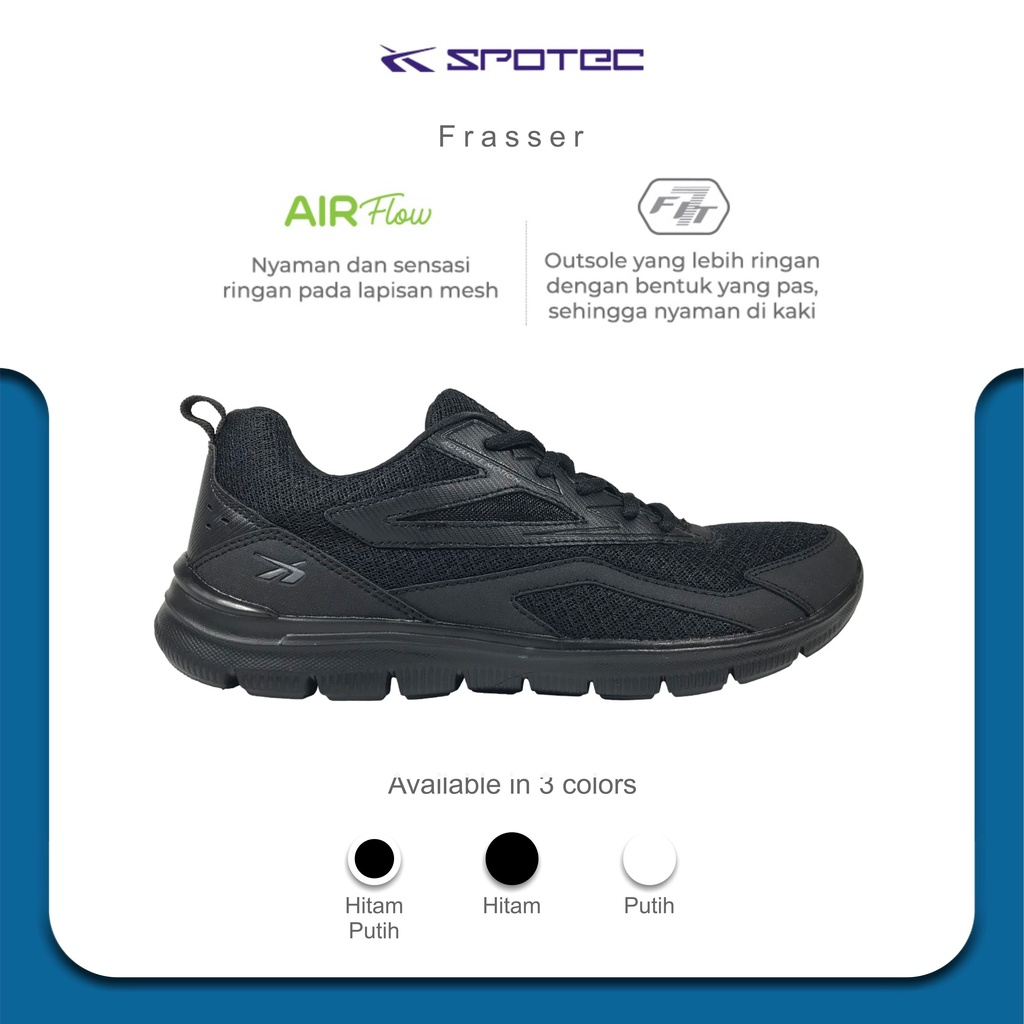 Jual SPOTEC Sepatu Sekolah Artikel FRASSER | Original Spotec | Shopee ...