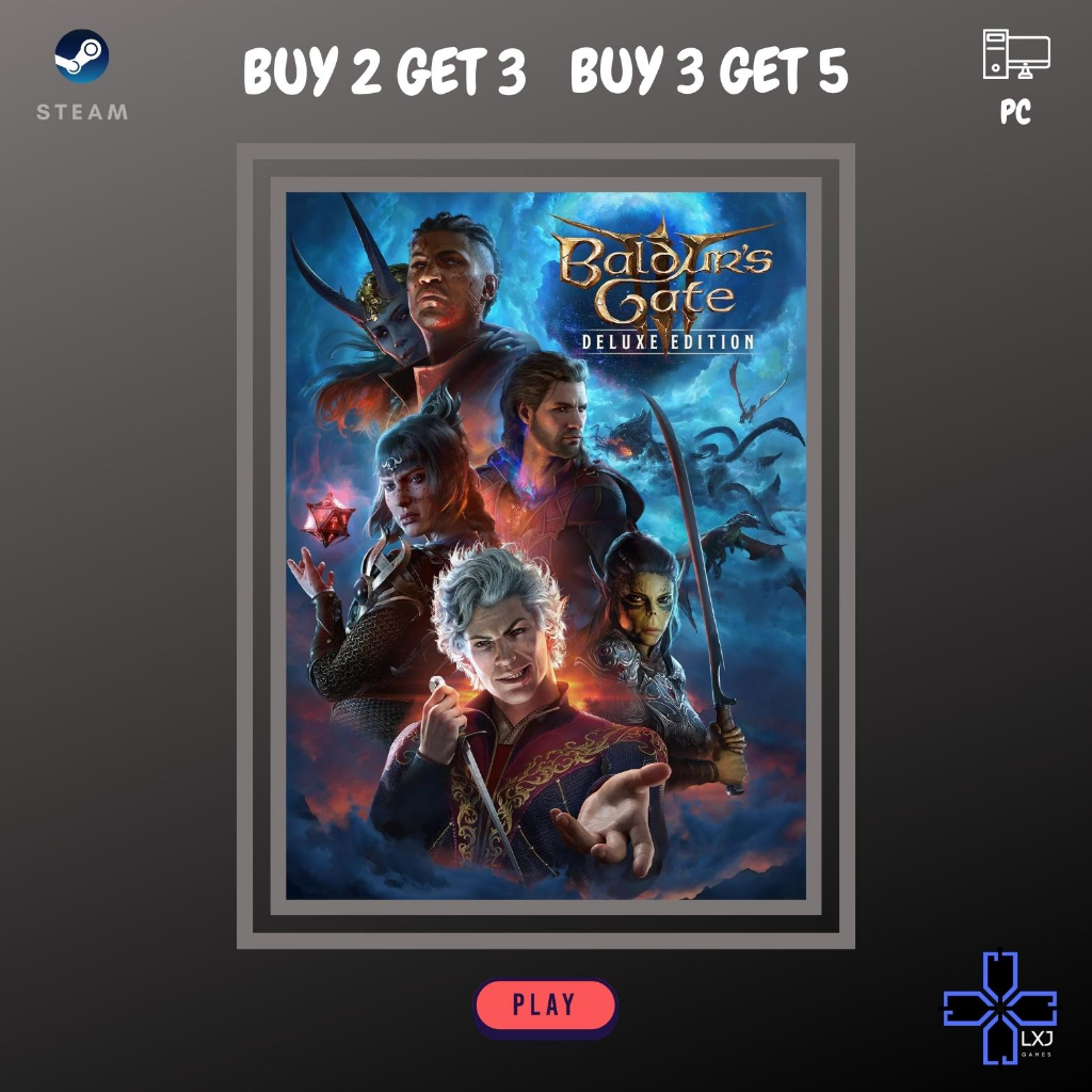 Jual Baldur's Gate 3 PC Original - DL/Download | Shopee Indonesia