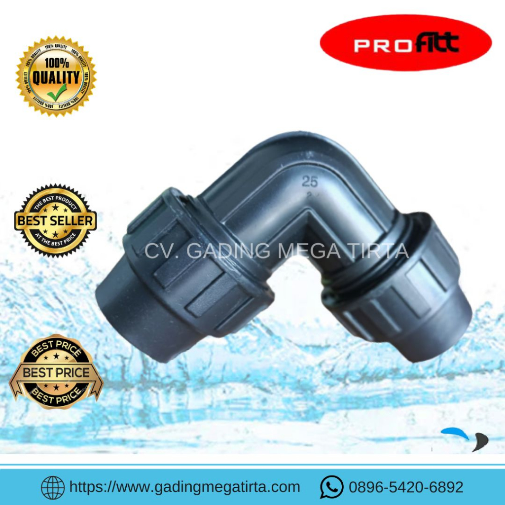 Jual Compression Elbow Fitting HDPE 25mm | Shopee Indonesia
