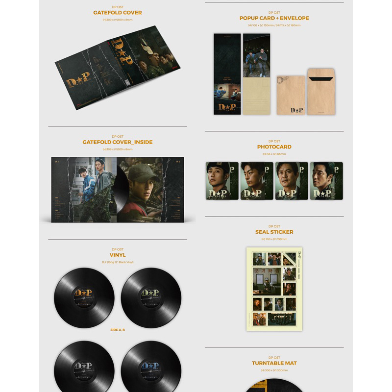 Jual [DP] D.P. OST Album (Jung Haein, Koo GyoHwan, Kim Sungkyun, Son Sukku) | Shopee Indonesia