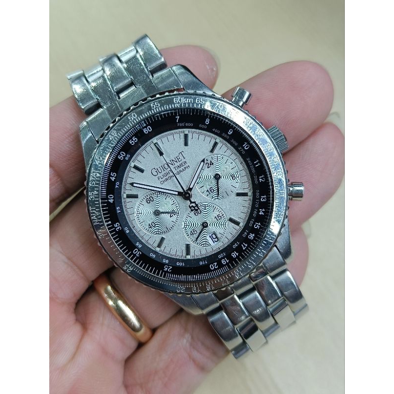 Jual jam pilot guionnet Ori bekas pakai normal semua siap pake | Shopee Indonesia