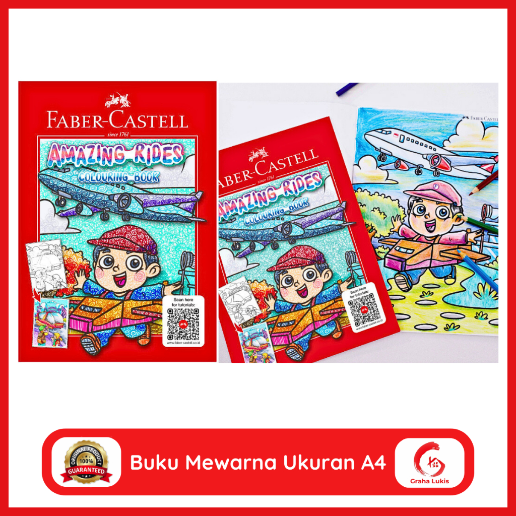 Jual Buku Mewarnai / Coloring Book Ukuran A4 | Shopee Indonesia