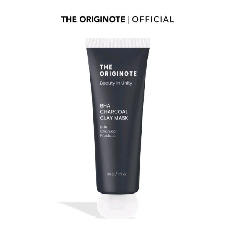 Jual The Originote BHA Charcoal Clay Mask - Masker Wajah Mud Mask ...