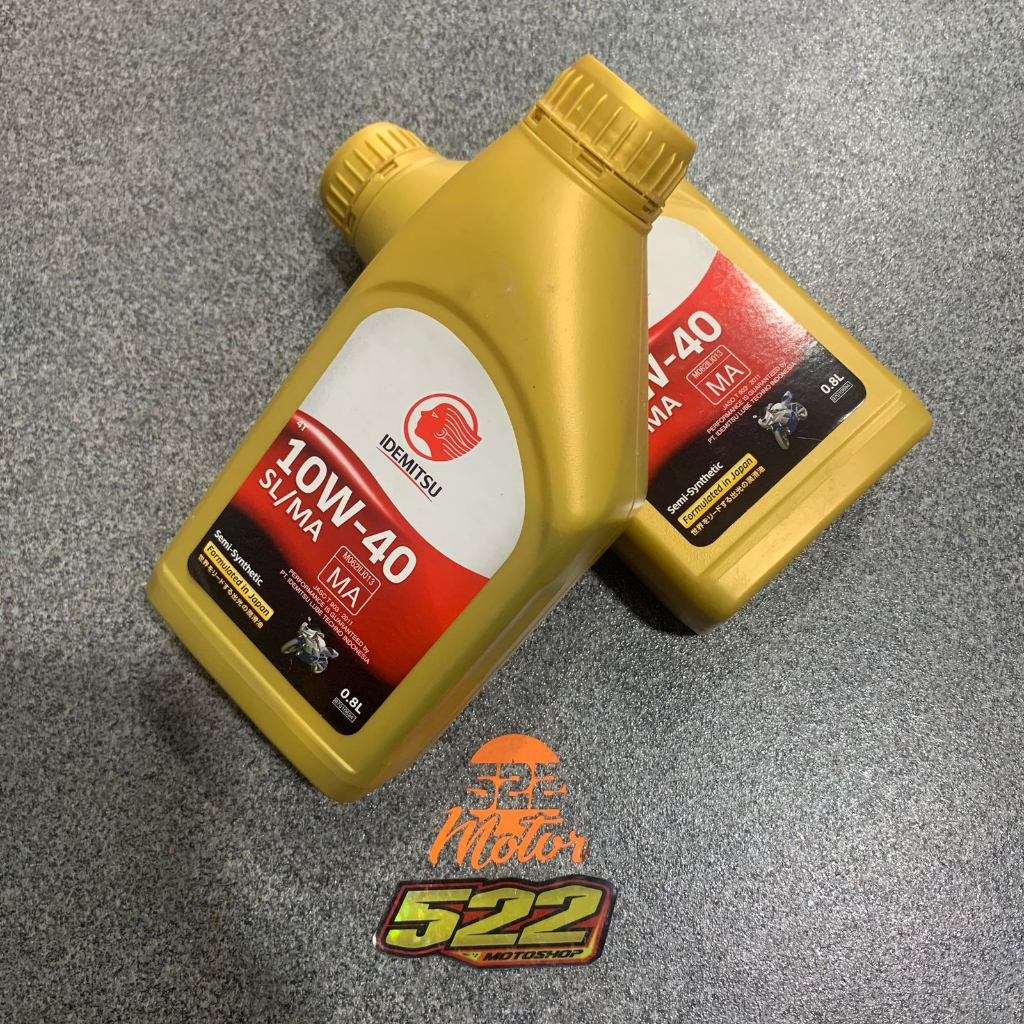 Jual OLI MESIN IDEMITSU 4T 10W-40 MA ORIGINAL 800ML | Shopee Indonesia