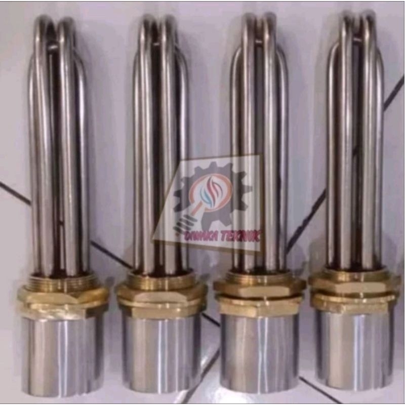 Jual Immersion Heater Element 1,5 Inch x 27 cm 220 volt 3 phase 4000 ...