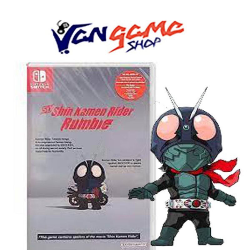 Jual Nintendo Switch SD Shin Kamen Rider Rumble (Asia/English) | Shopee ...