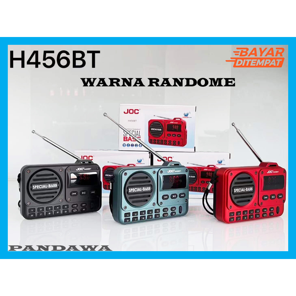 Jual Speaker JOC H1011 USB / JOC H1011BT Music Player FM Radio / Radio ...