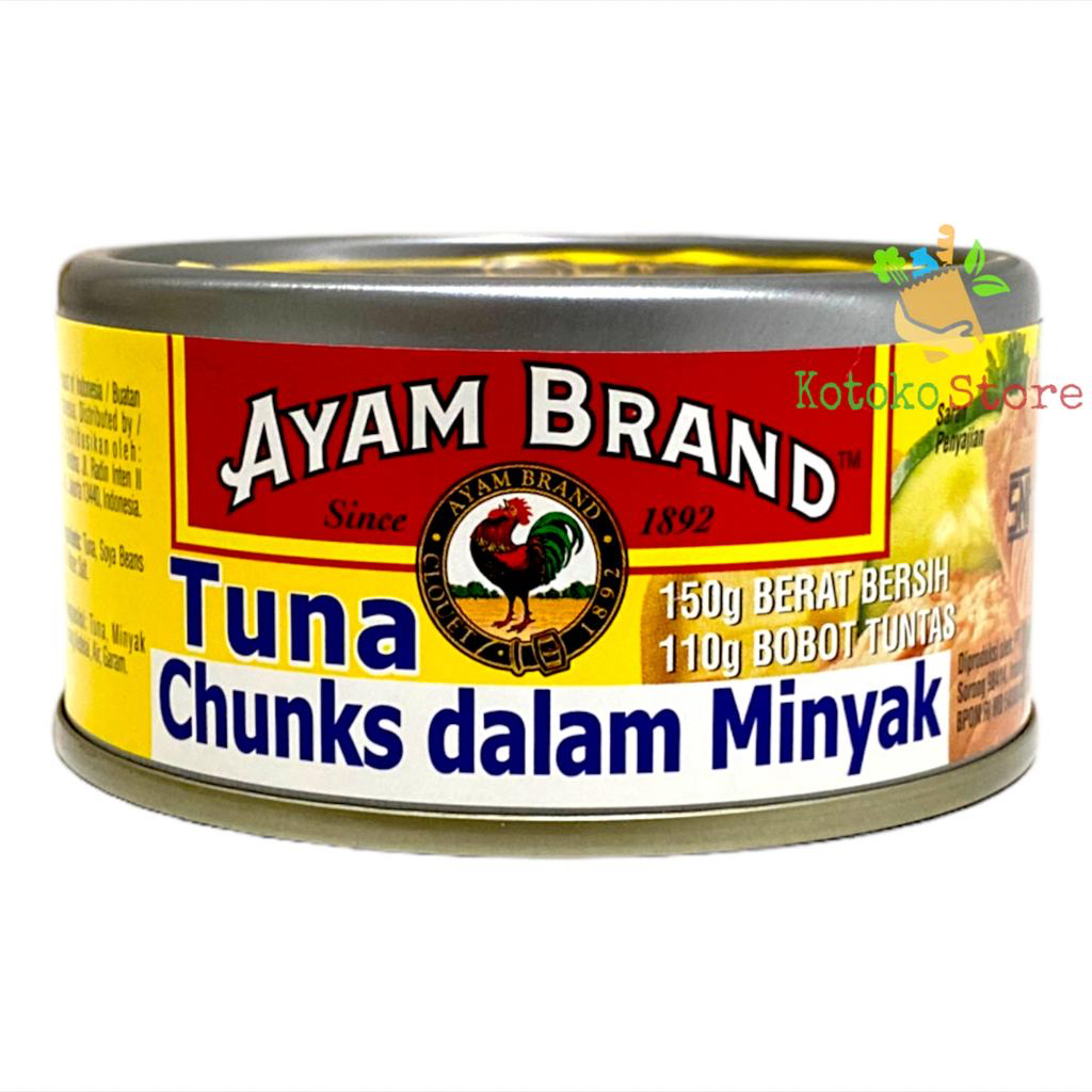 Jual Ayam Brand Tuna Chunks in Oil 150gr | Shopee Indonesia
