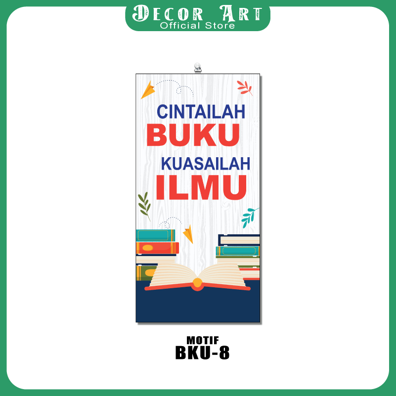 Jual Decor Art 15x30 Cm - Hiasan Dinding Ruang Kelas Tema Belajar Untuk ...