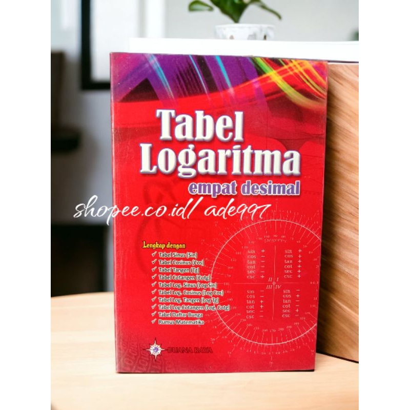 Jual Tabel Logaritma | Shopee Indonesia