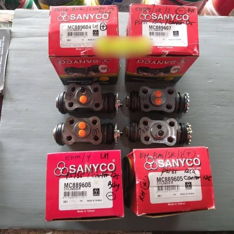Jual Wheel Cylinder Blok Rem BELAKANG PS135 Canter PS125 6 Roda Merk ...
