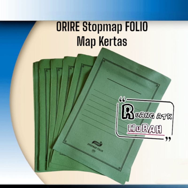 Jual Stopmap FOLIO ORIRE/ Map Kertas | Shopee Indonesia