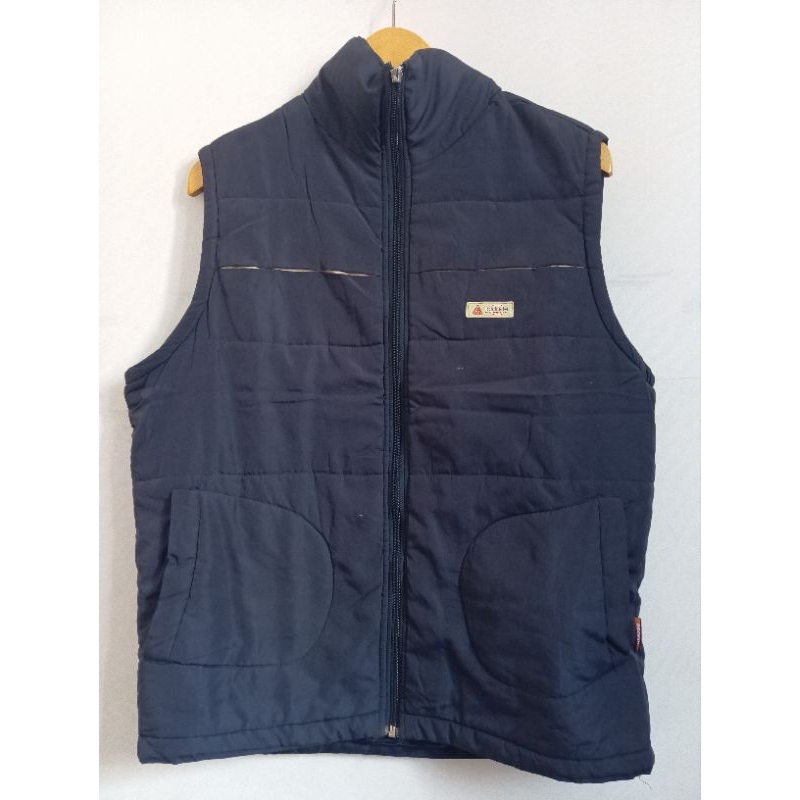 Jual Rompi Vest Merek Aidade Gelembung Dakron Warna Navy Ukuran L ...