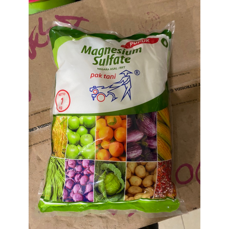Jual PUPUK MAGNESIUM SULFATE PAK TANI KEMASAN PABRIK 1 KG | Shopee Indonesia