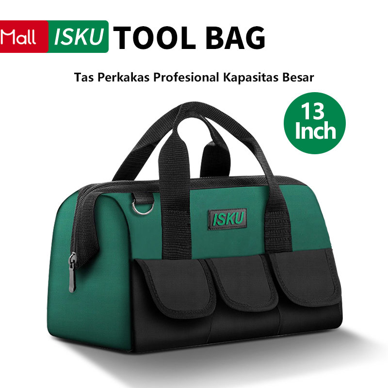 Jual ISKU Basic Tool Bags 13 Inch Tas Perkakas 1680D Kain Oxford Tas ...