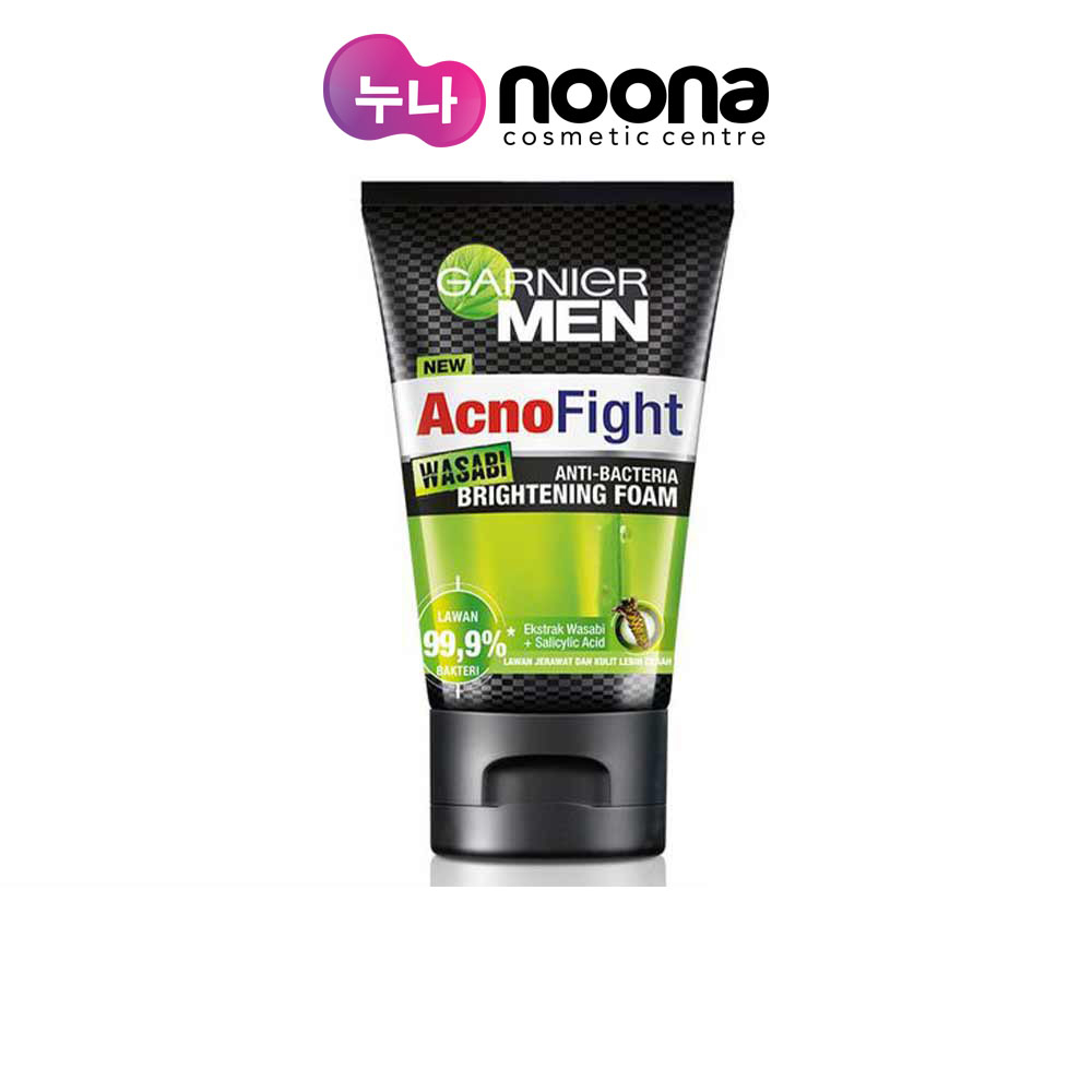 Jual GARNIER MEN ACNO FIGHT WASABI FACIAL FOAM 50g | Shopee Indonesia