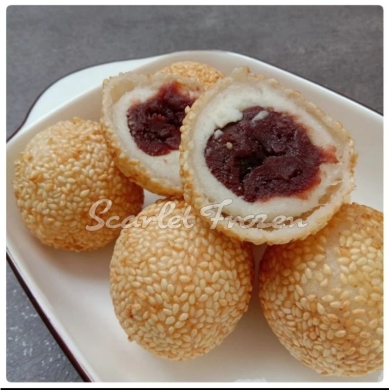 Jual Onde Tausa Ronde Taosa Kacang Merah Premium Dimsum 12 pcs | Shopee ...