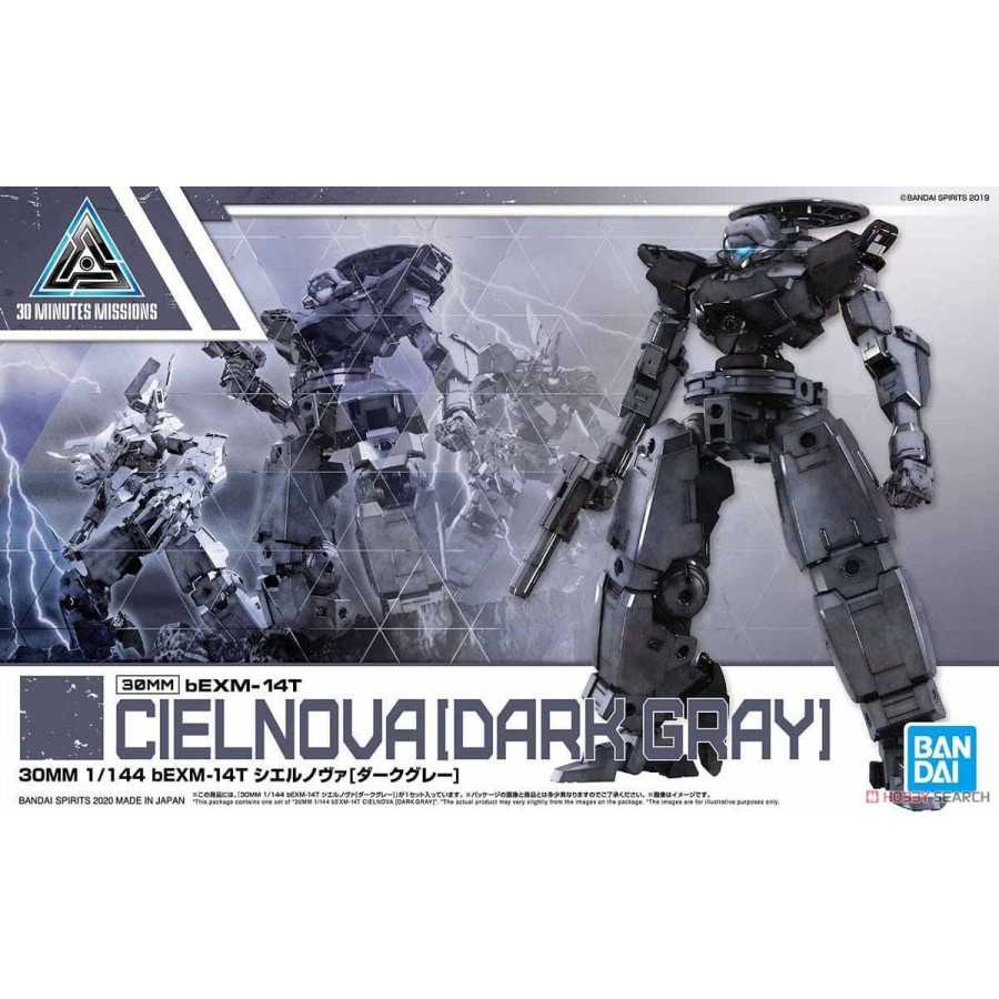 Jual 30MM Cielnova Dark Gray Bandai Model Kit 1/144 Gundam bEXM-14T ...