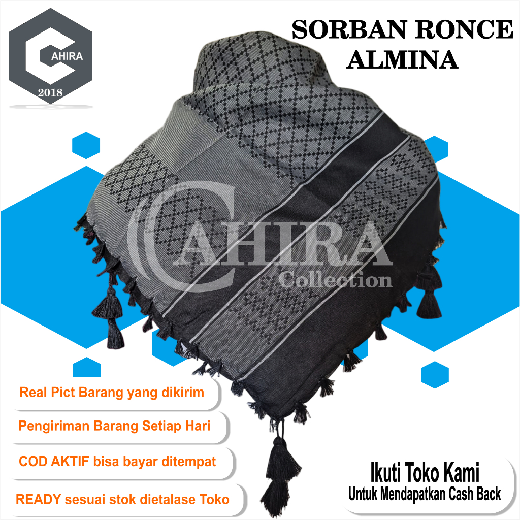 Jual SORBAN ARAB PREMIUM SURBAN ARAB SORBAN PREMIUM SORBAN PRIA ALMINA ...