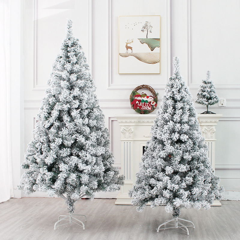Jual Pohon Natal Salju Premium Christmas Tree Snow Forenza 150cm 180cm ...