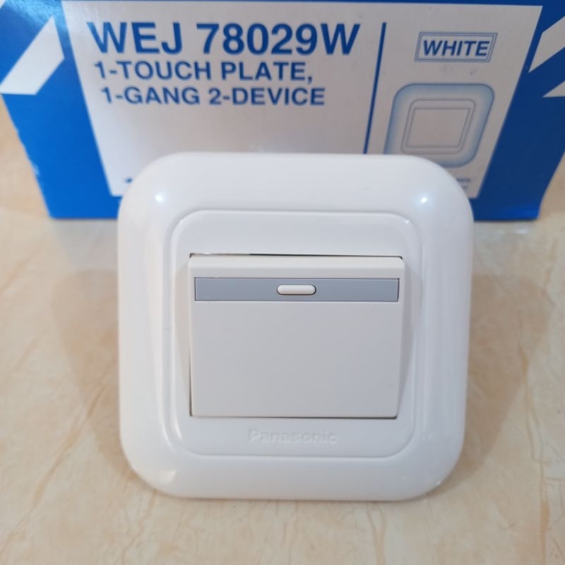 Jual PANASONIC Saklar Single / Engkel / Tunggal Lebar WEJ 78029 + WEJ ...