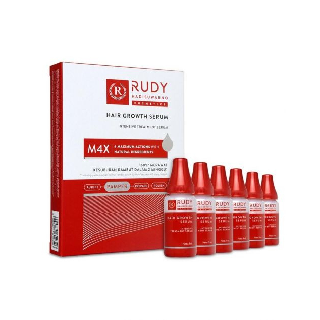 Jual [WMHOUSE] [BOX] Rudy Hadisuwarno Hair Growth Serum 9ml X 6pc ...