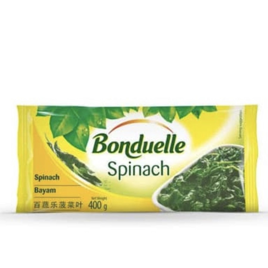 Jual SAYUR DAUN BAYAM BEKU BONDUELLE 400GR FROZEN SPINACH LEAF ...