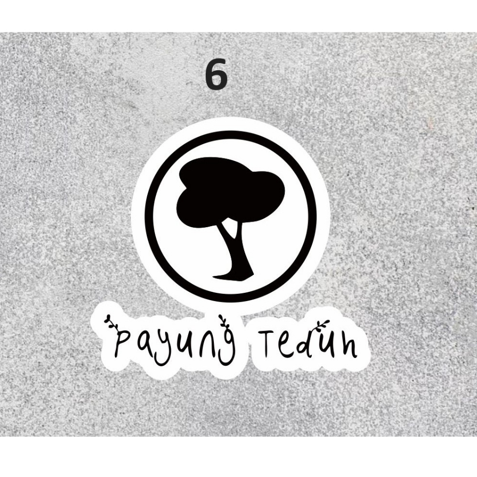 Jual STICKER BAND INDIE 2 /STICKER AESTHETIC BAND INDIE / STICKER HELM ...