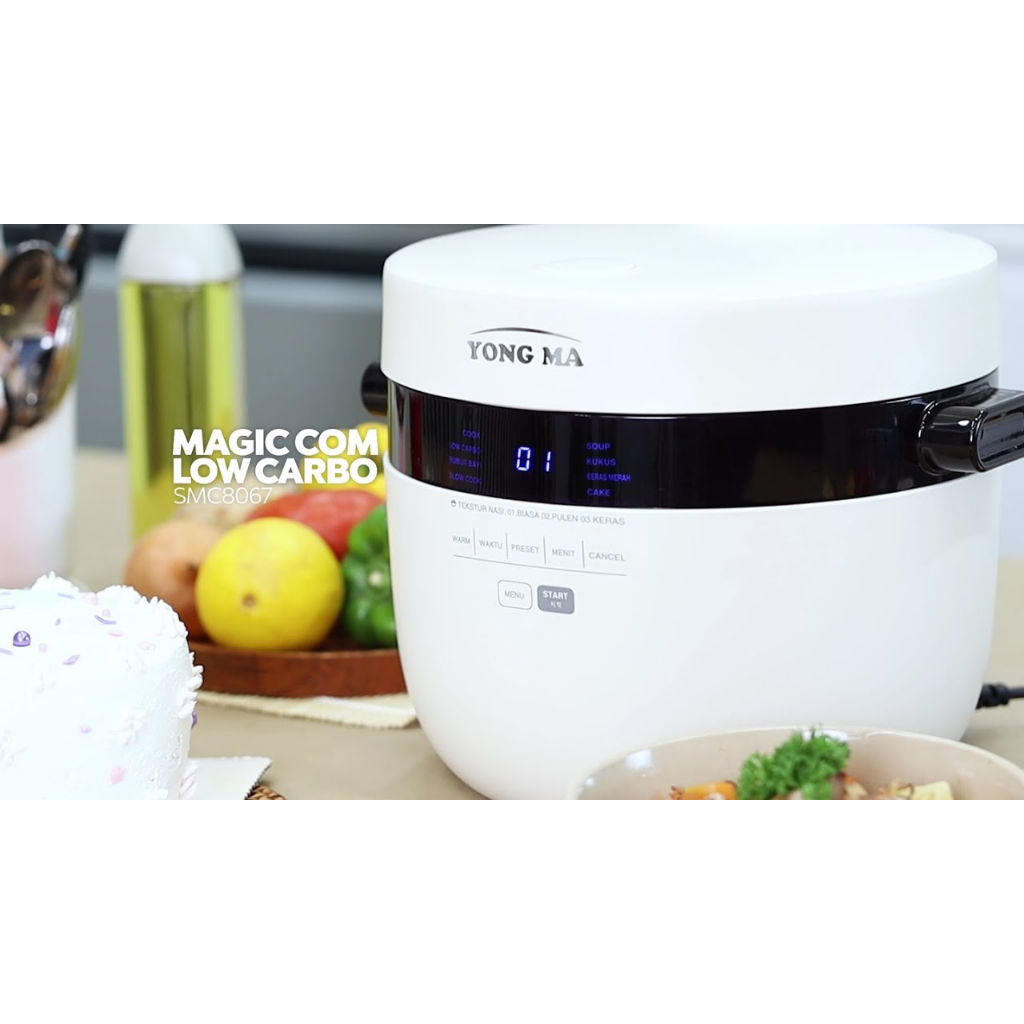 Jual YONG MA SMC 8067 Low Carbo Magic Com/Rice Cooker 2 Litter Original ...