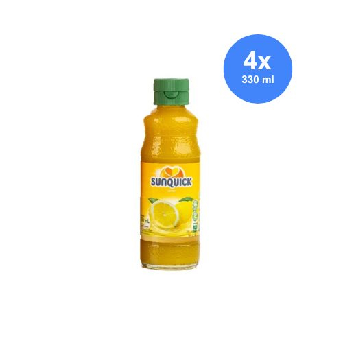 Jual Sunquick Lemon Standard 330 ml x 4 | Shopee Indonesia