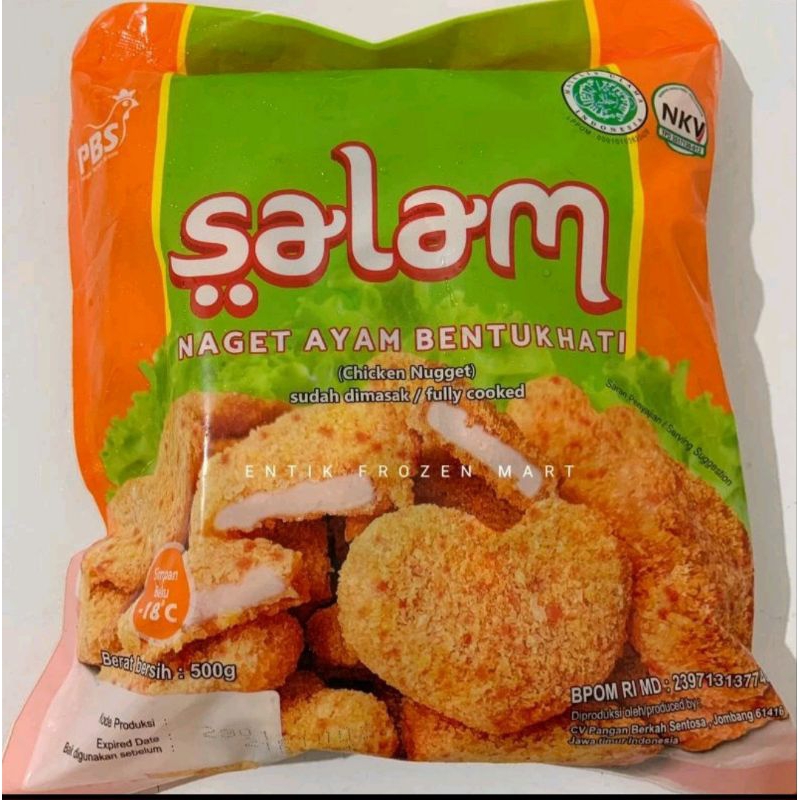 Jual nuget ayam salam 500gr | Shopee Indonesia